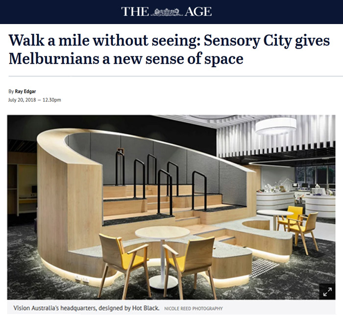 Project Preview: Walk a mile without seeing: Sensory City gives ...